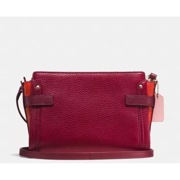 Coach | Bags | Coach Swagger Crossbody Colorblock Pebble Leather | Poshmark